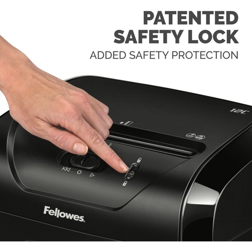 Fellowes Cross-Cut Household Paper Shredder, 12C, Non-Continuous, 12 ...