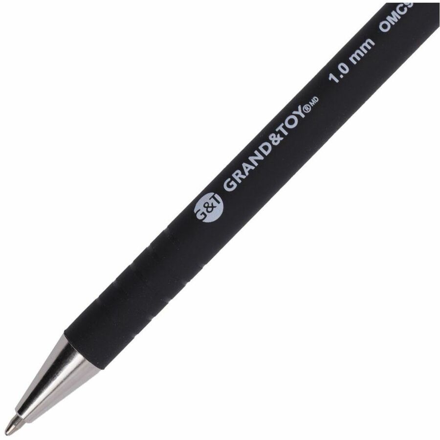 Integra Rubber Grip Retractable Pen - Madill - The Office Company