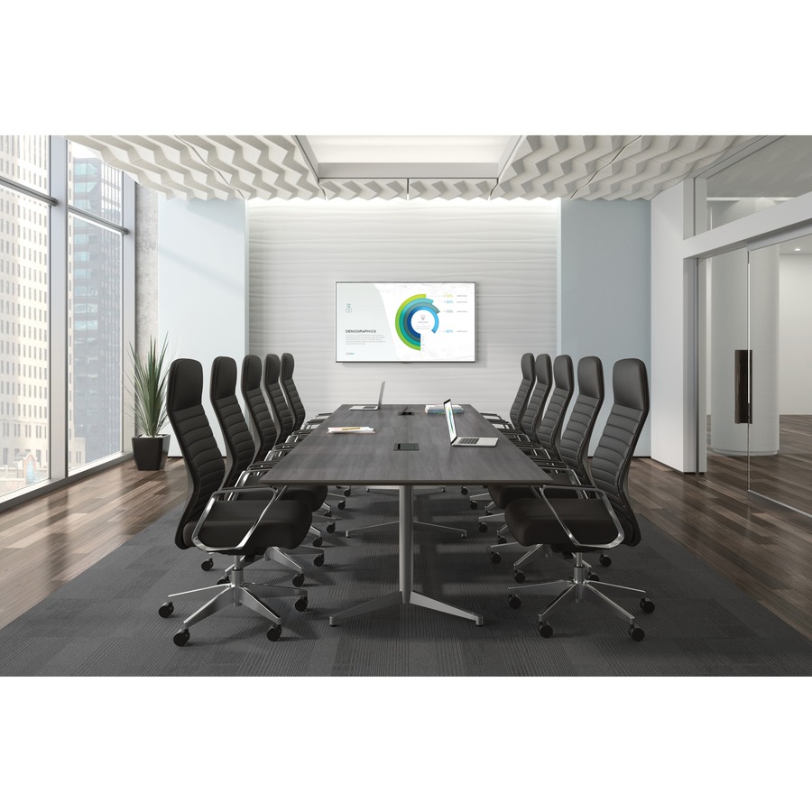 HON Preside Boat Shaped Table Top 144"W