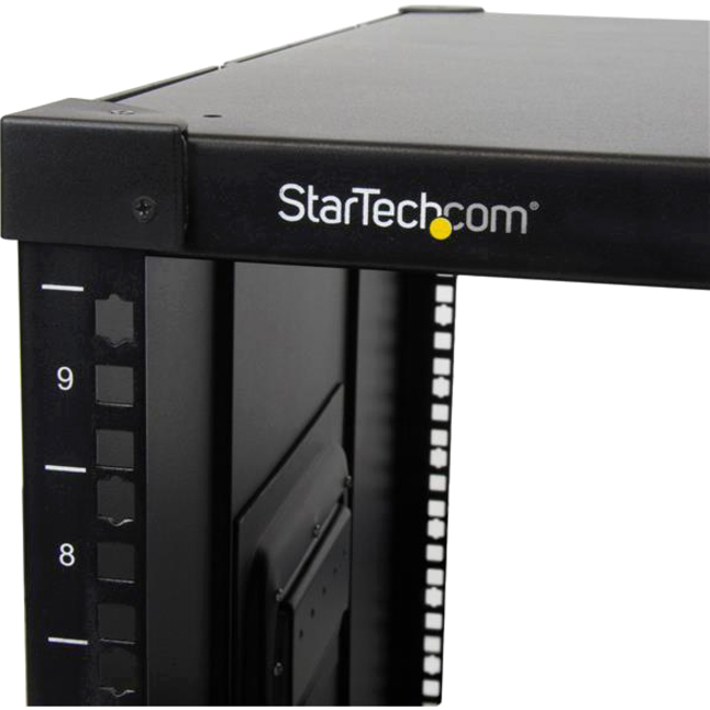 StarTech.com Portable Server Rack with Handles - Rolling Cabinet - 9U ...