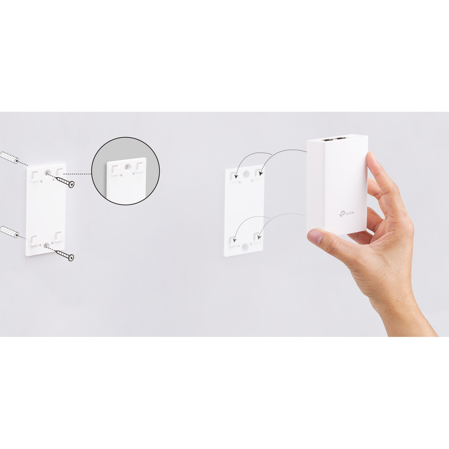 TP-Link TL-POE4824G PoE Injector - 48 V DC Output - 1 x 10/100/1000Base ...