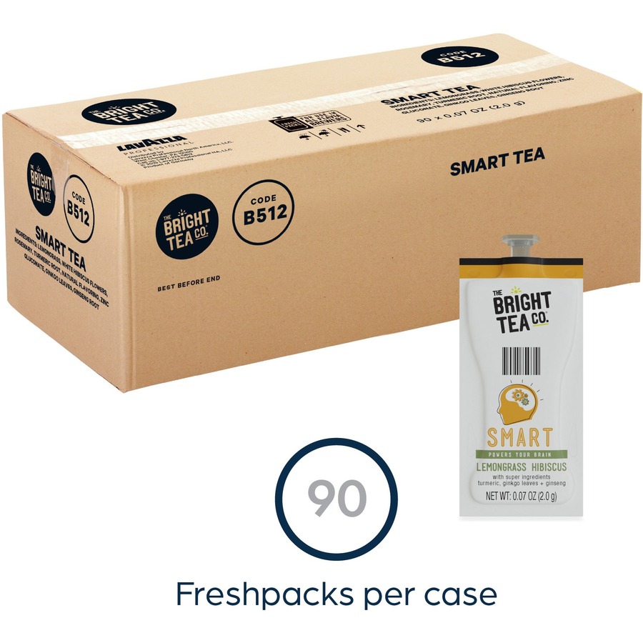 Flavia The Bright Tea Co. Smart Lemongrass/Hibiscus Herbal Tea ...