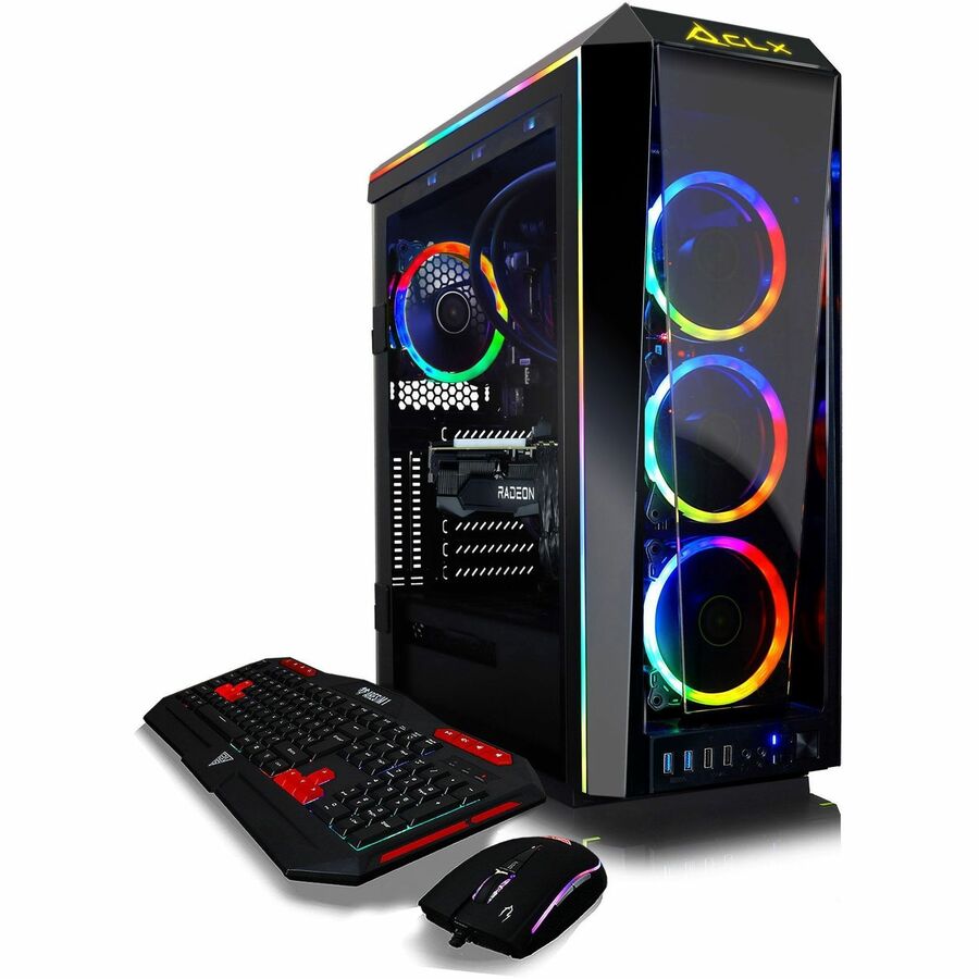 CLX SET VR-Ready Gaming Desktop AMD Ryzen 3900X 12-Core