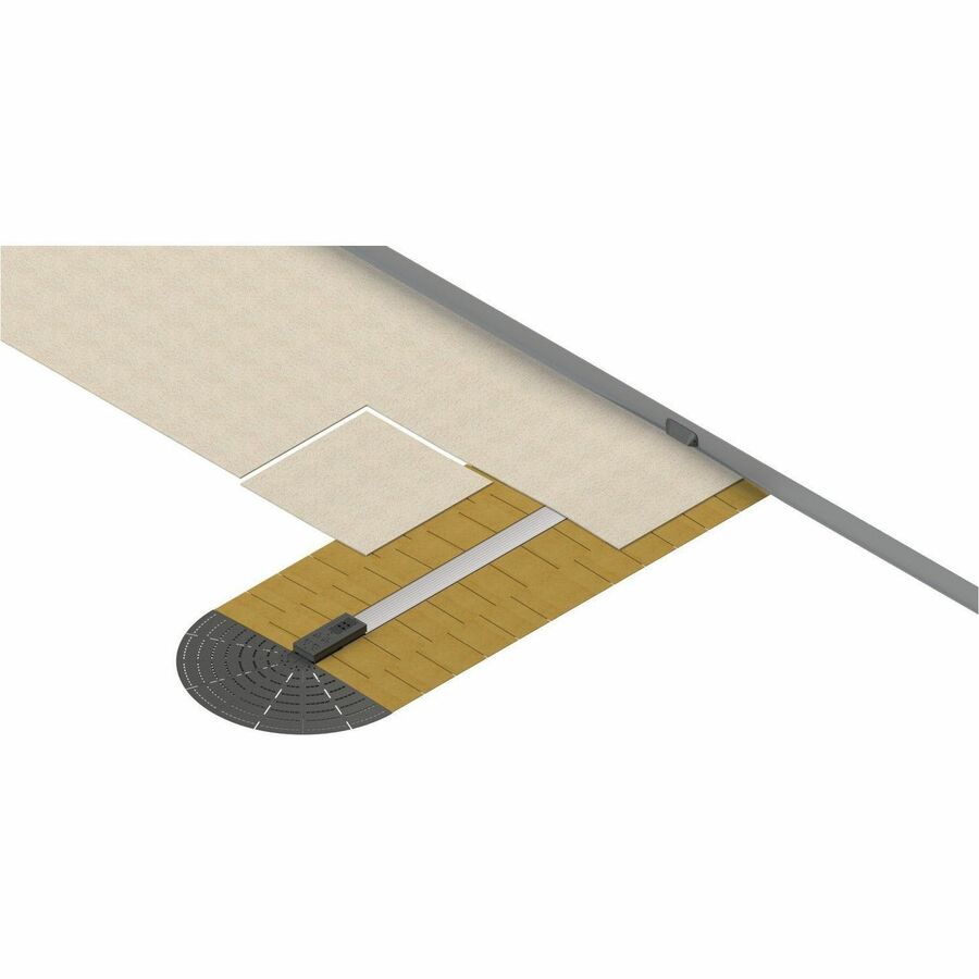 Connectrac Express Series 6 FT Under Carpet Kit - Silver-CT.XP.1-06-25.1C