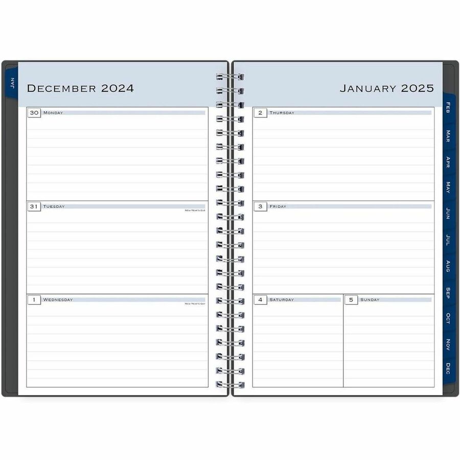 2025 Blue Sky Weekly/Monthly Planning Calendar, 5" x 8" , Passages ...