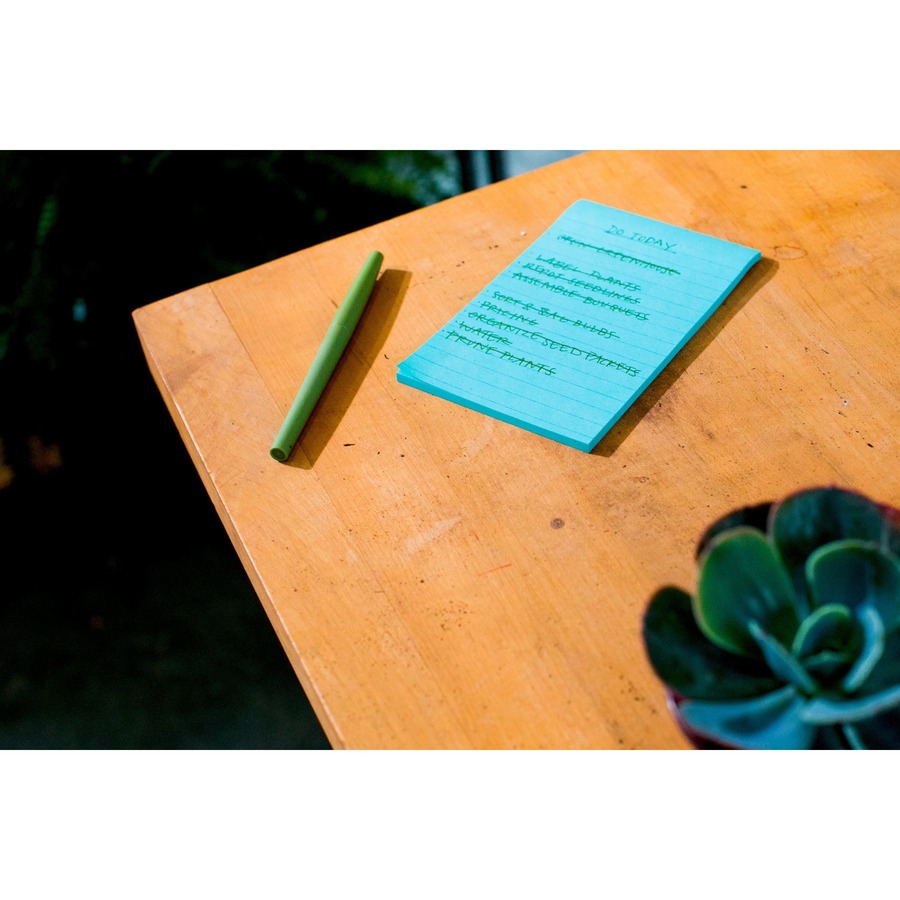 Post-it® Lined Notes - Beachside Café Color Collection - Adhesive Note ...