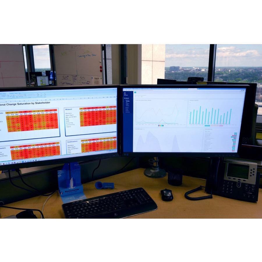 Samsung S27R650FDN 27" Class Full HD LCD Monitor - 16:9 - Dark Blue ...