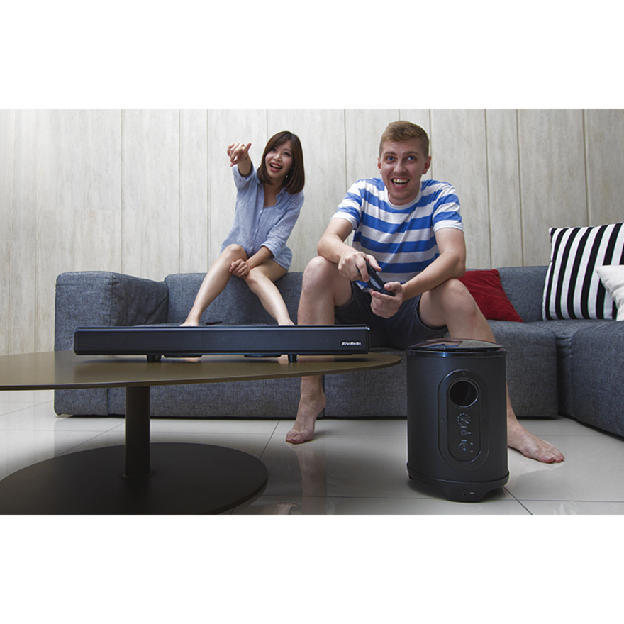 AVerMedia SonicBlast GS333 2.1 Bluetooth Sound Bar Speaker - 60 W RMS ...
