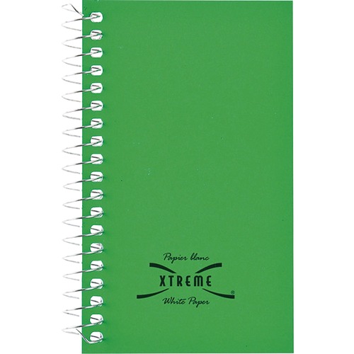 National Wirebound Memo Book, Narrow Ruled, 3" x 5", White Paper ...