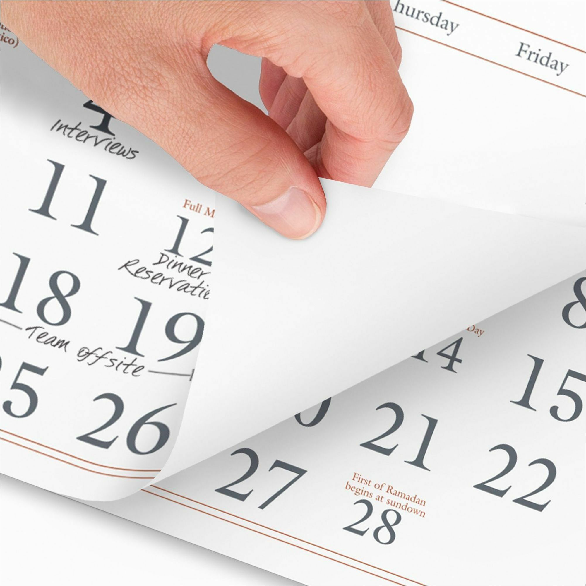 At-A-Glance 3-Month Wall Calendar | Standard Office Supply