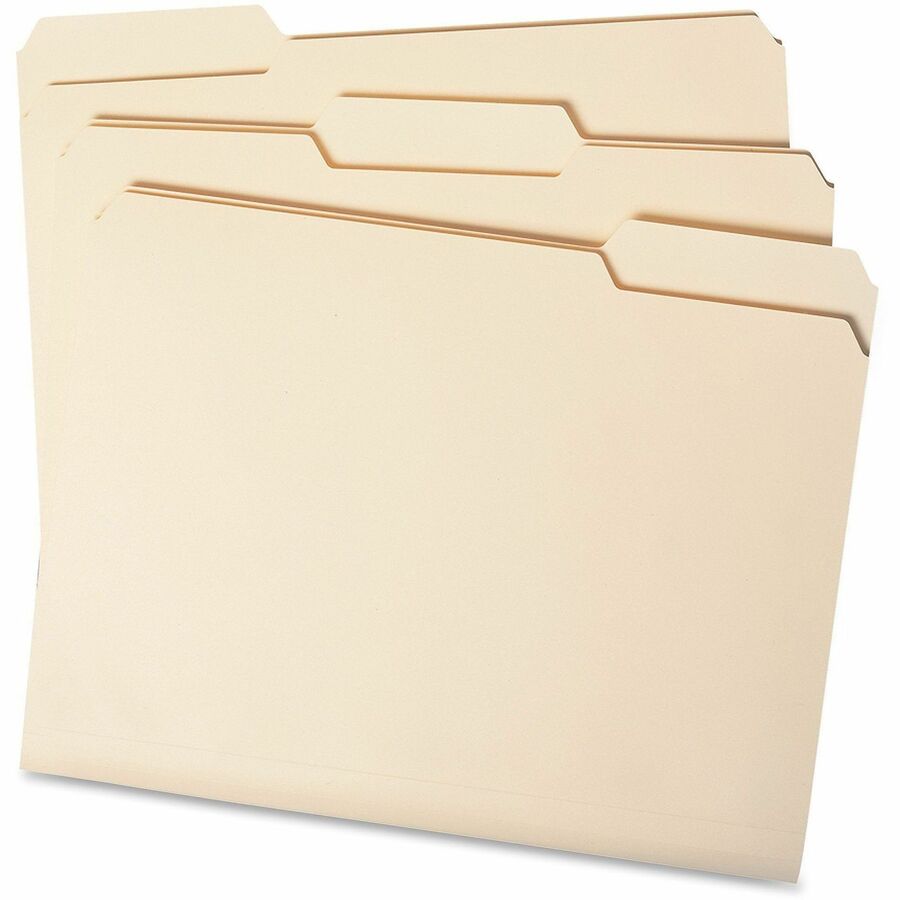 Smead 1/3 Tab Cut Letter Recycled Top Tab File Folder | Suburban Stationers