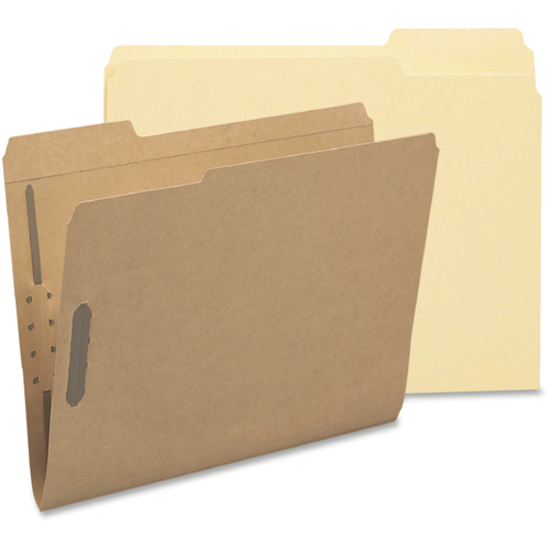 Smead 1/3 Tab Cut Letter Recycled Fastener Folder