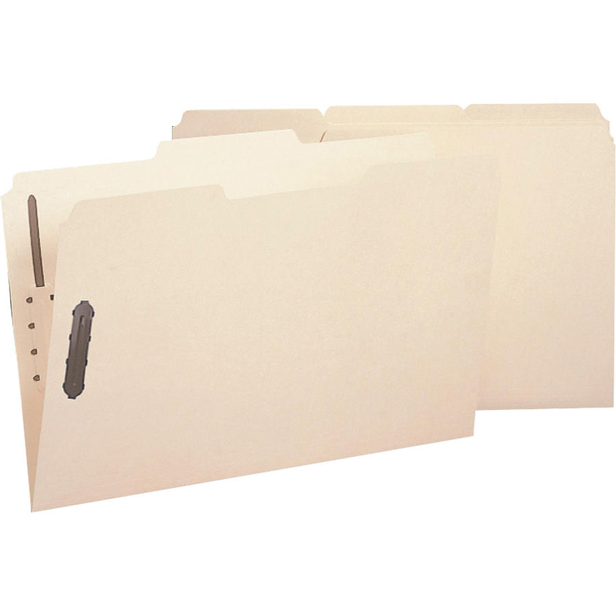 Smead 1/3 Tab Cut Legal Recycled Fastener Folder