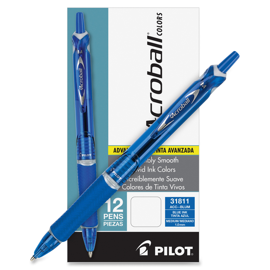 PIL31811 : Pilot® Acroball Colors Pens - Medium Point Type - 0.1 Mm ...
