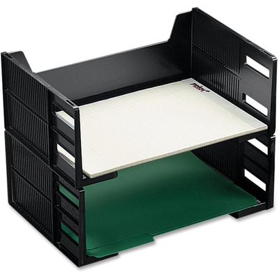 RUB17601 : Rubbermaid® High-Capacity Stackable Side Load Desk Trays, 1 ...