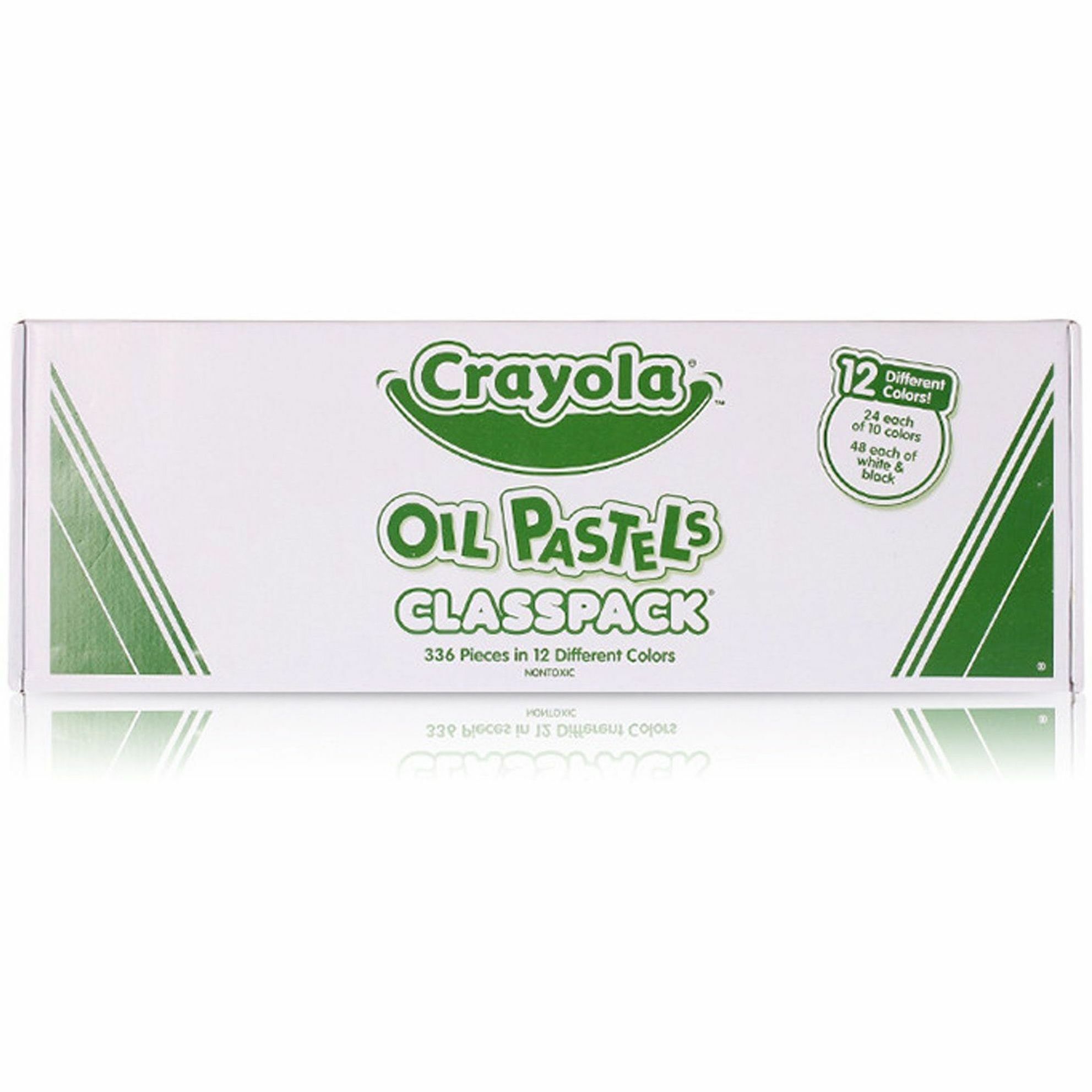 Crayola 12-Color Oil Pastel Classpack | JD Office Products