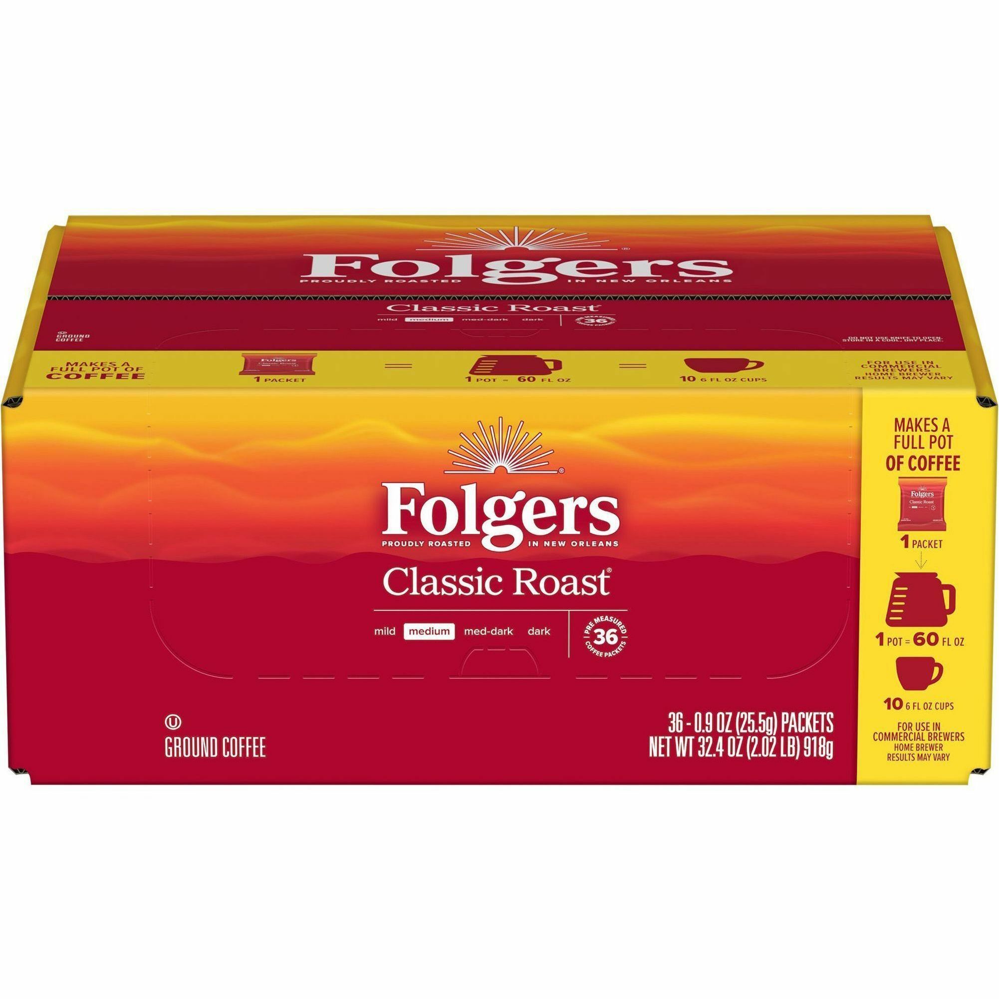 Folgers® Fraction Pack Classic Roast Coffee | Office City Express ...