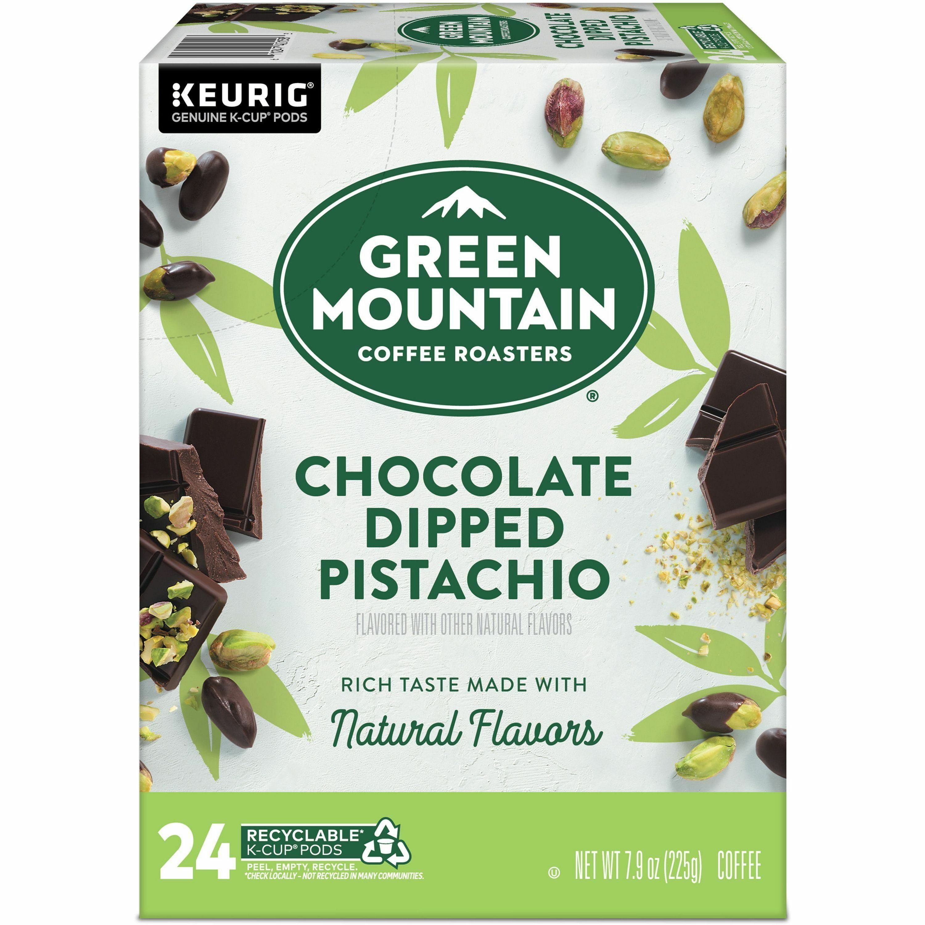 Green Mountain Coffee Roasters® K-Cup Chocolate Dipped Pistachio Coffee ...