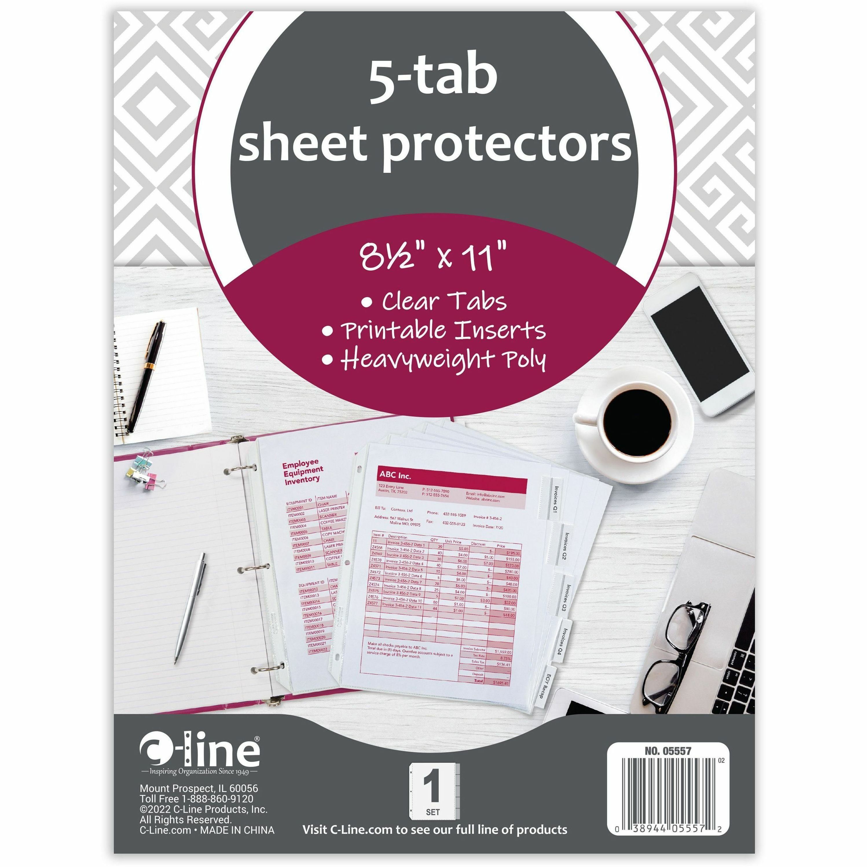 C-Line Top-Loading Sheet Protectors | Standard Office Supply