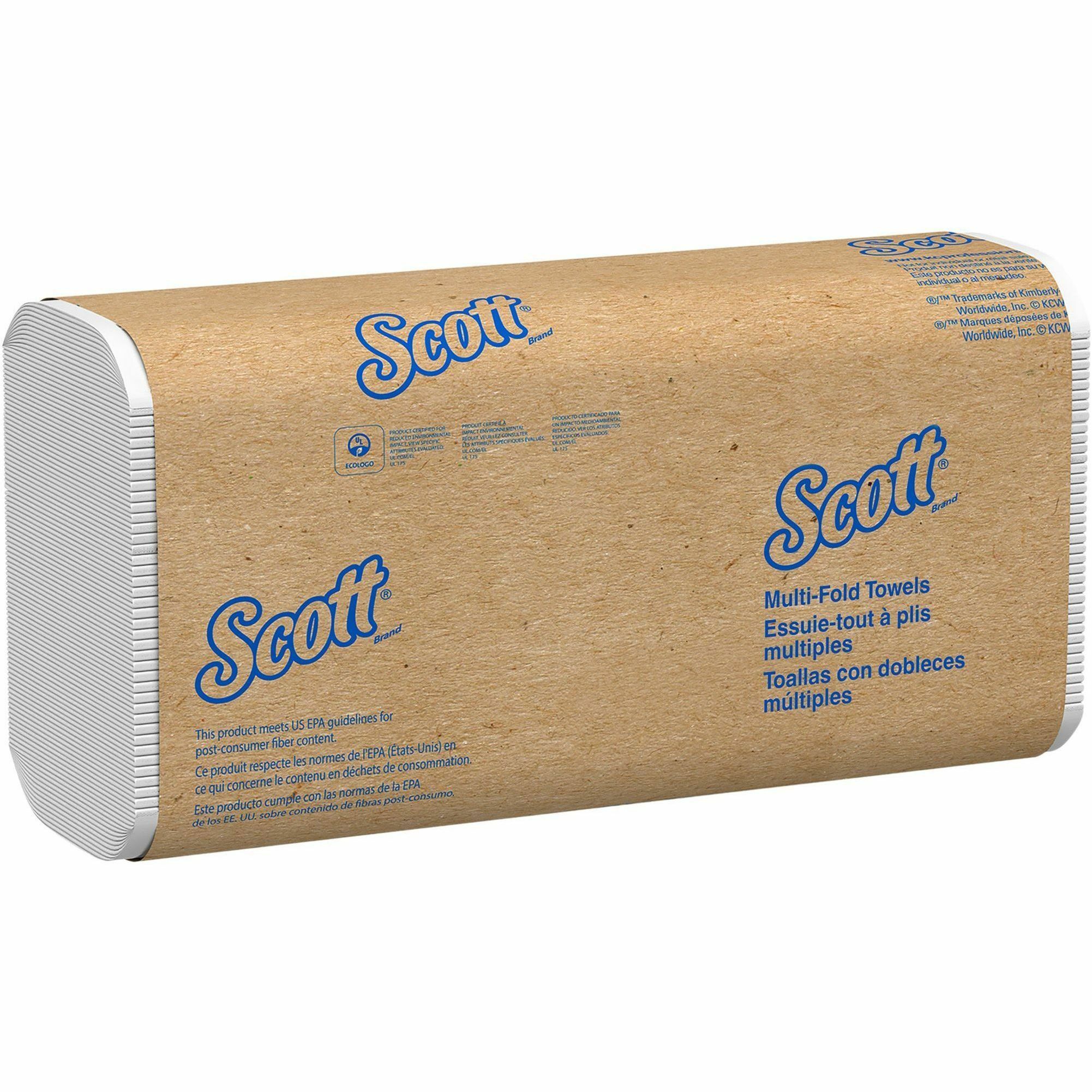 Scott® Multifold Paper Towels with Absorbency Pockets | Bedford Office ...
