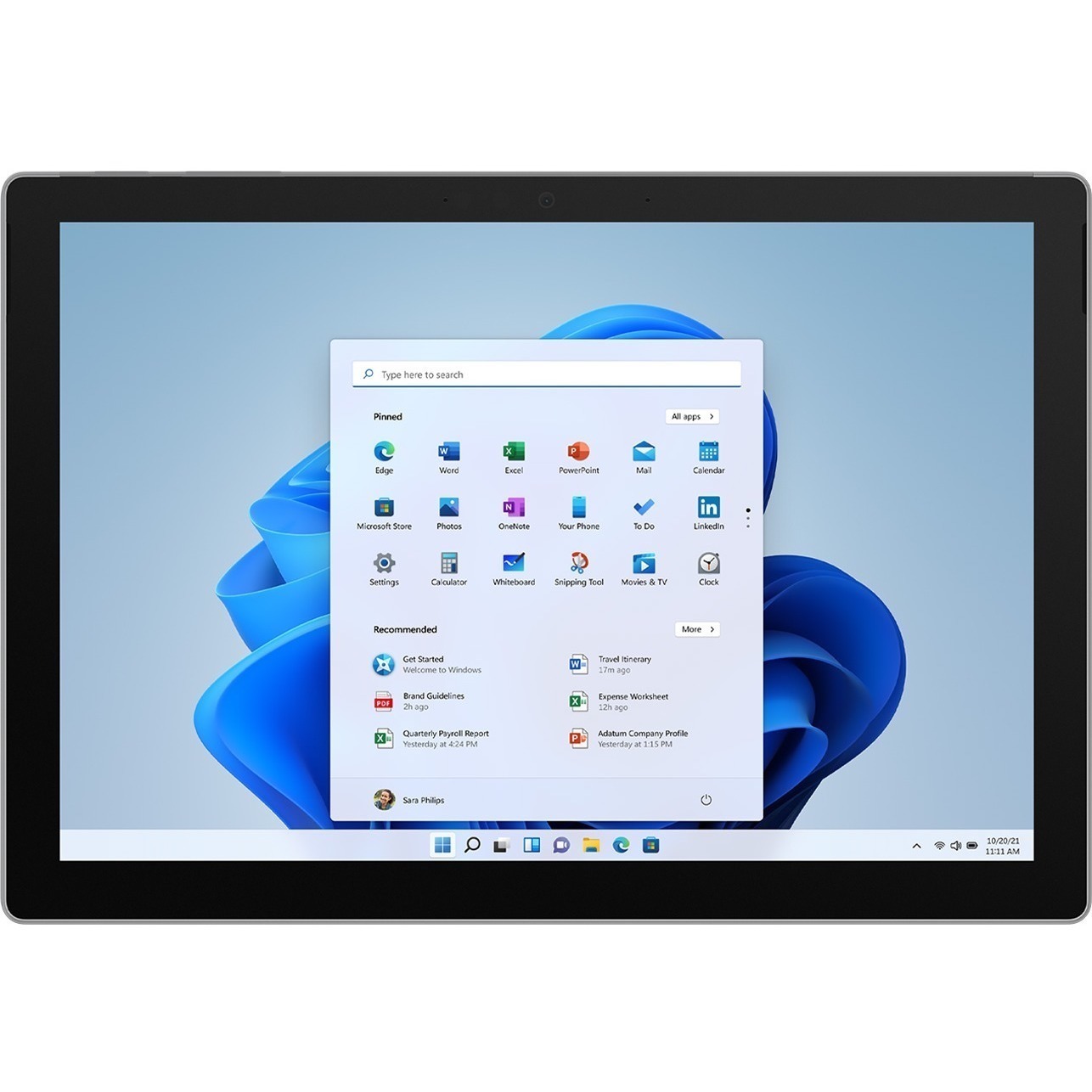 Microsoft Surface Go 3 Tablet - 26.7 cm 10.5inch - Core i3 10th Gen i3 ...