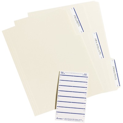 AVE05200 : Avery® Printable 4" X 6" - Permanent File Folder Labels, 0. ...