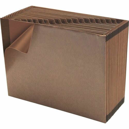 Smead A-Z Open Expanding File, 21 Pockets, Letter, Redrope Printed - W ...