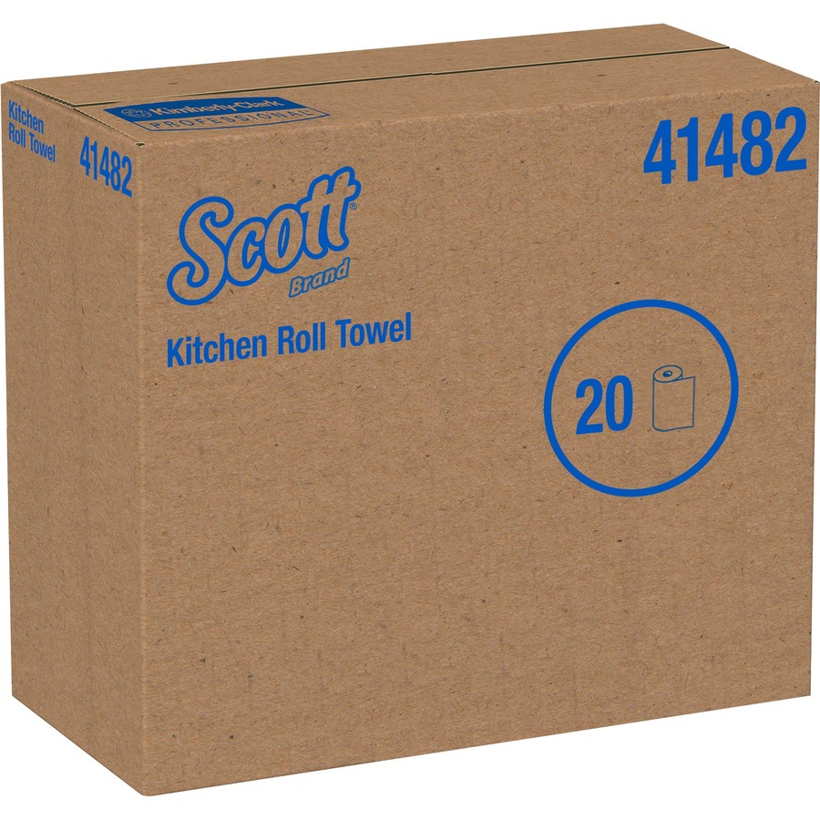 Scott Kitchen Paper Towels with Fast-Drying Absorbency Pockets - 1 Ply ...