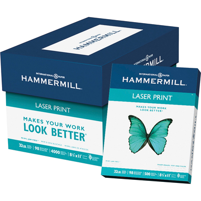 HAM104646 : Hammermill® Premium Laser Print Paper, 98 Bright, 32 Lb ...