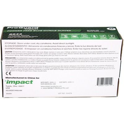 PGD8644MCT : Impact® Proguard Pf Nitrile General Purpose Gloves ...