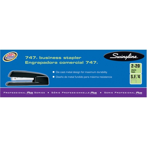 Swingline 747 Business Desk Stapler, Full Strip, 30 Sheet Capacity ...