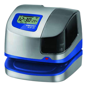 Amano Tcx-45 Digital Time Clock – Card Punch/stamp – Tavee