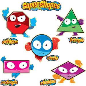 Carson-Dellosa 110174 "Carson-Dellosa Super Shape Bulletin Board Set ...