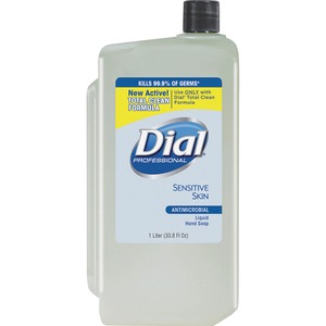 82839 Dial Sensitive Skin Antibactrl Liquid Hand Soap - 33.8 fl oz ...