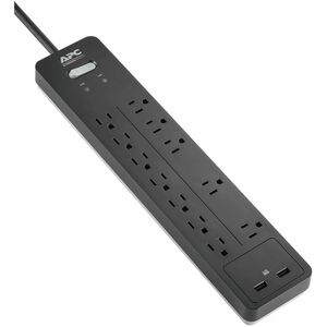 APC by Schneider Electric SurgeArrest Home/Office 12-Outlet Surge ...