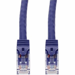 AddOn 6in Purple CAT 6A PVC Ethernet Cable Snagless Easy Boot RJ-45 M/M-ADD-0-5FCAT6ASN-PE