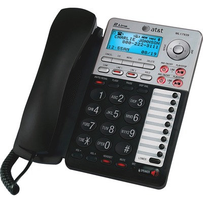 ATTML17939 : AT&T® Ml17939 Two-Line Speakerphone With Caller Id And ...