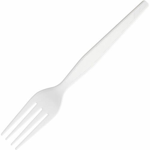 Dixie Forks, Heavy Weight, Plastic, 7-1/8" L, White, 1000 Forks/Carton ...