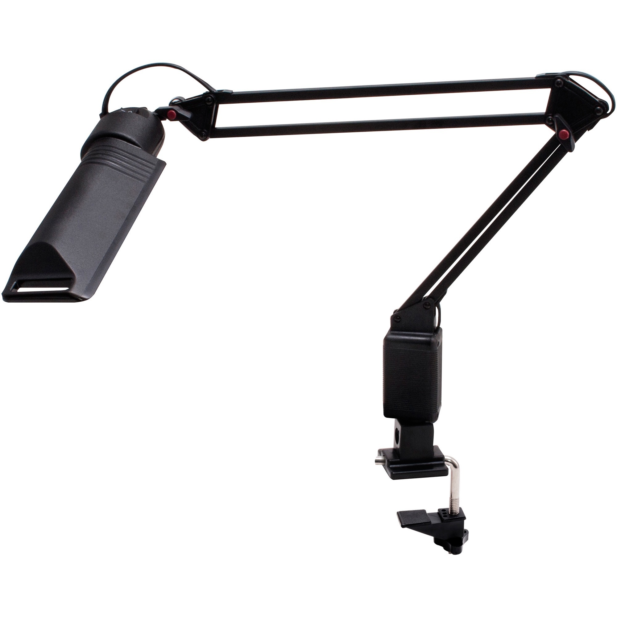LEDL283MB : Ledu® 13w Fluorescent Computer Task Lamp, 2.25" Clamp-On Or ...