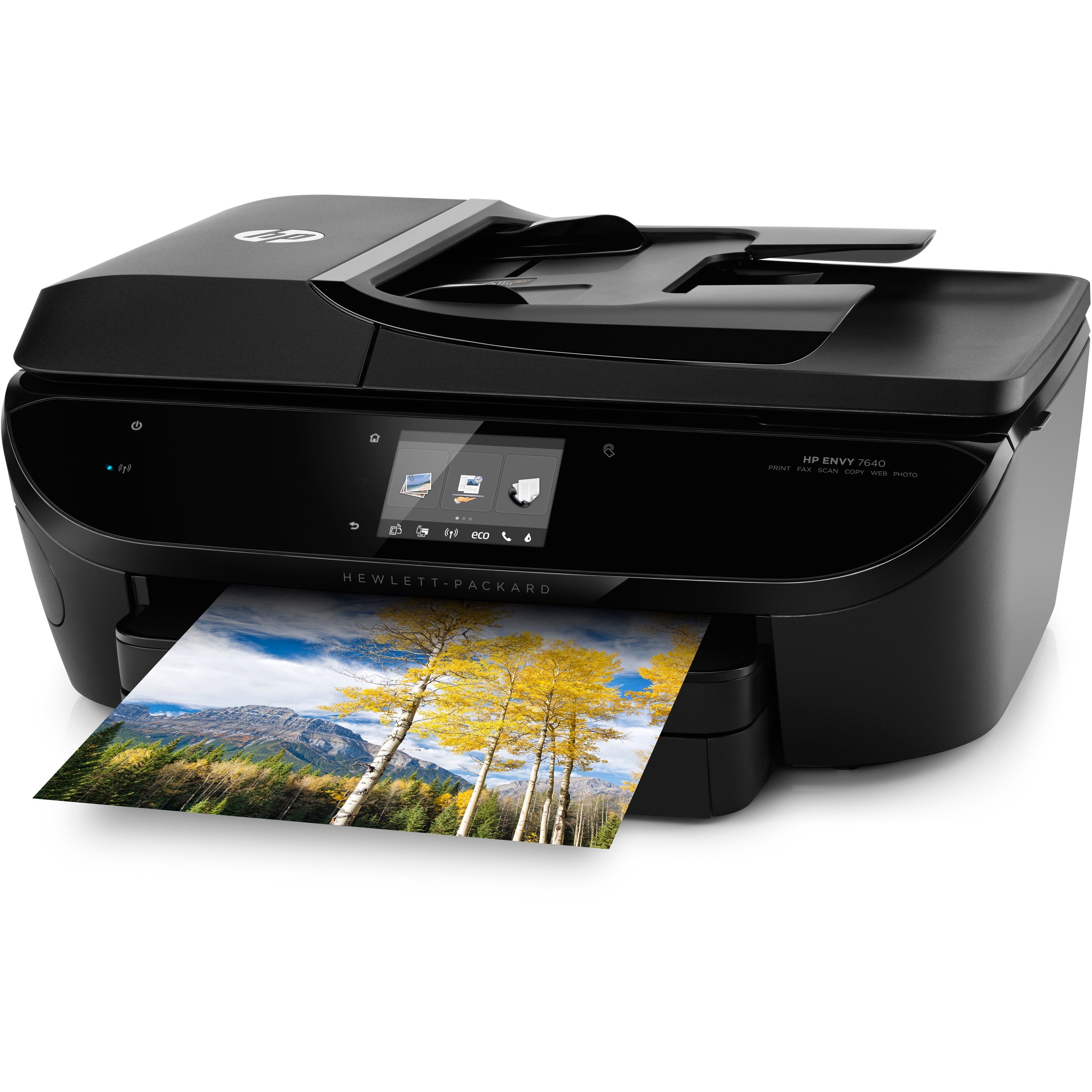 HEWE4W43A : HP Envy 7640 Wireless E-All-In-One Printer, Copy/Fax/Print/Scan