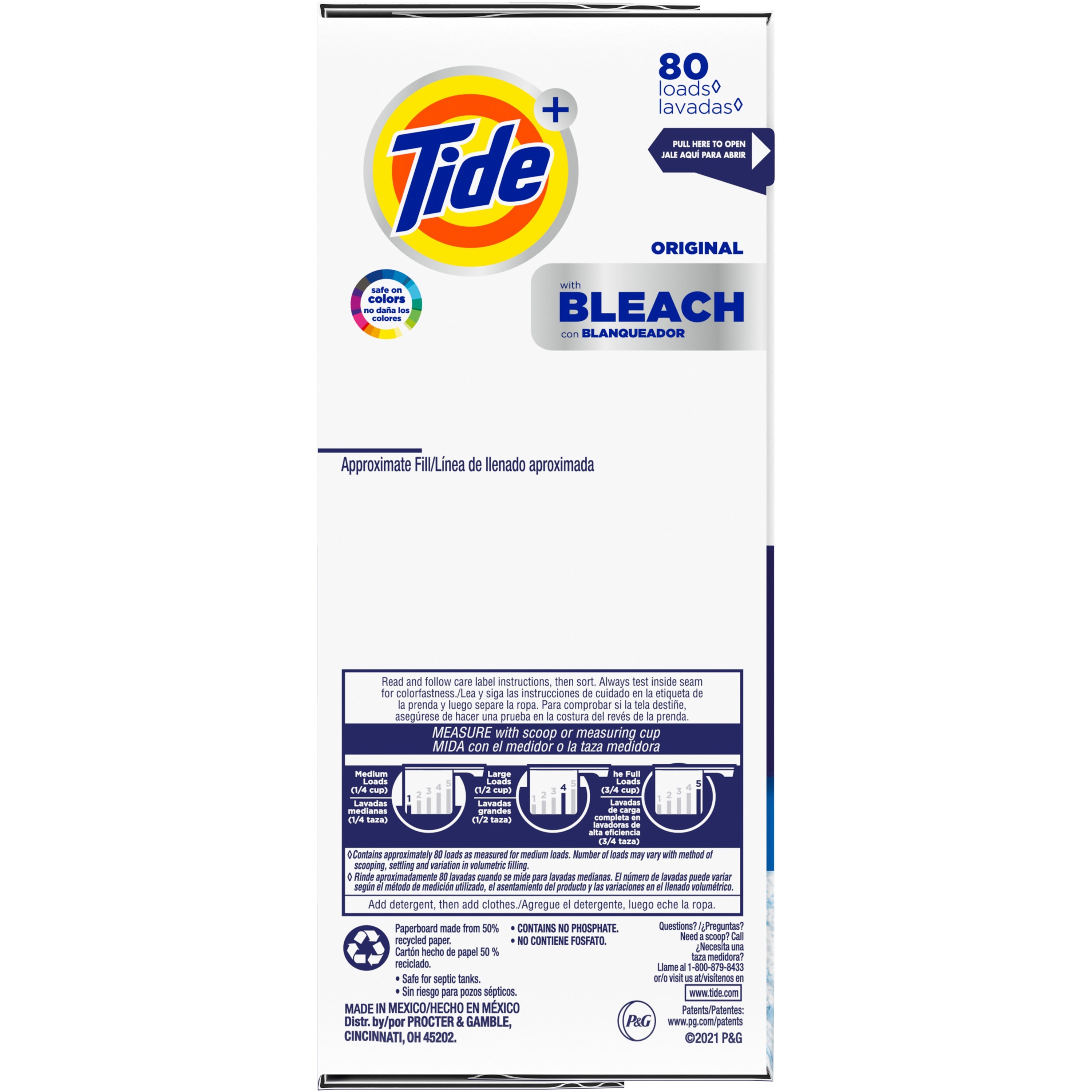 Tide Vivid Plus Bleach Detergent | Standard Office Supply