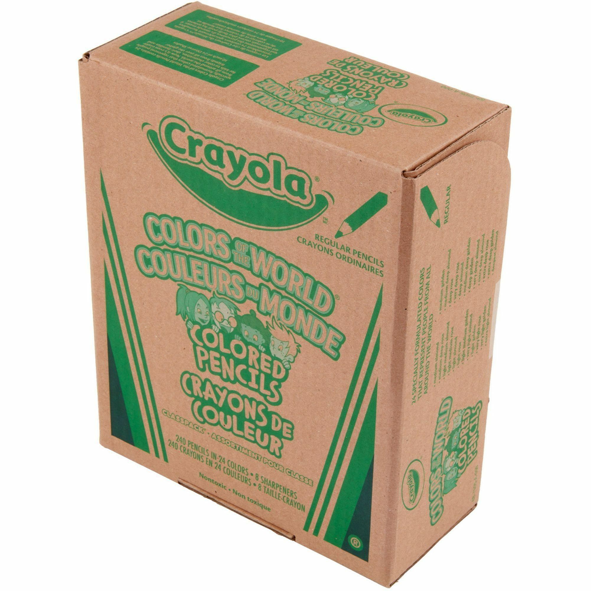 Crayola Colors of the World Colored Pencils | Christie's Office Plus