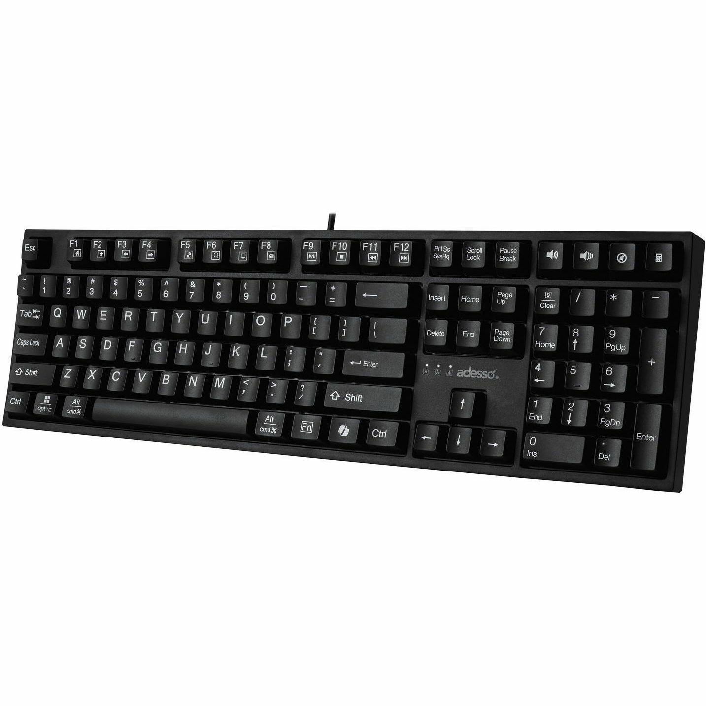 Adesso Multi-OS Mechanical Keyboard With CoPilot AI Hotkey | beePLUS ...