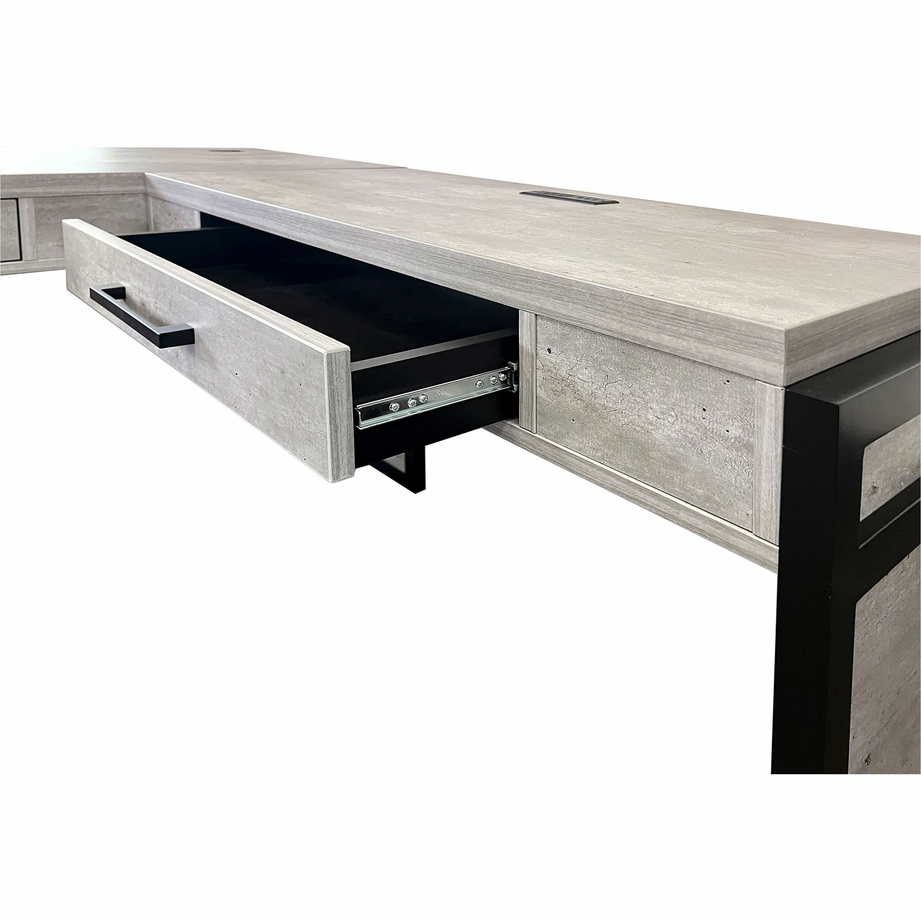 Martin Mason Concrete Laminate Unit | Office Express