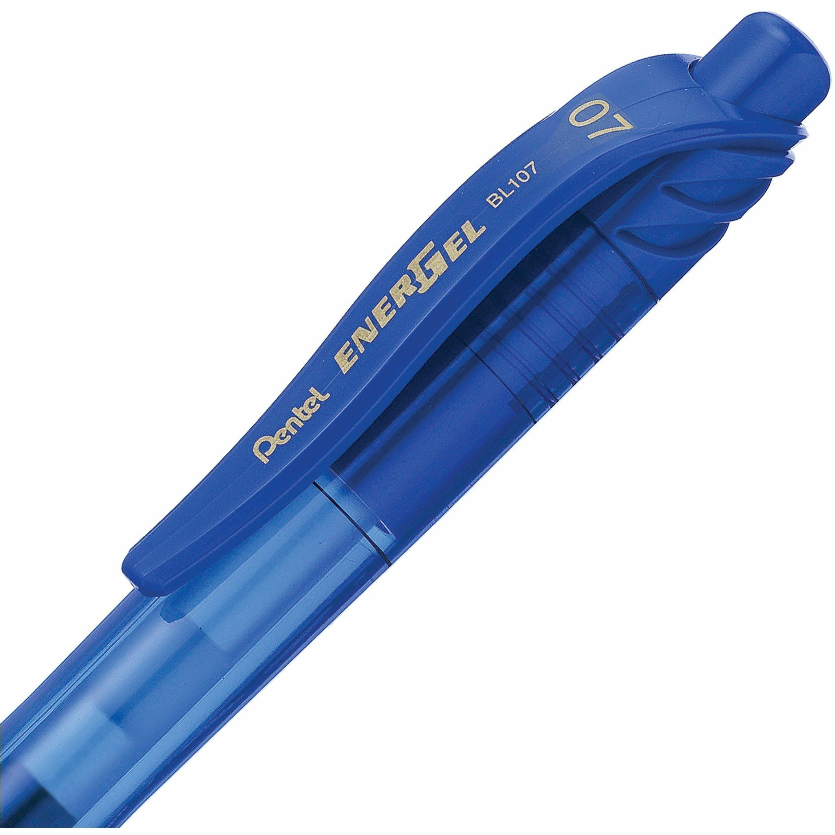 Pentel EnerGel X Retractable Liquid Gel Rollerball Pen, 0.7mm Medium ...