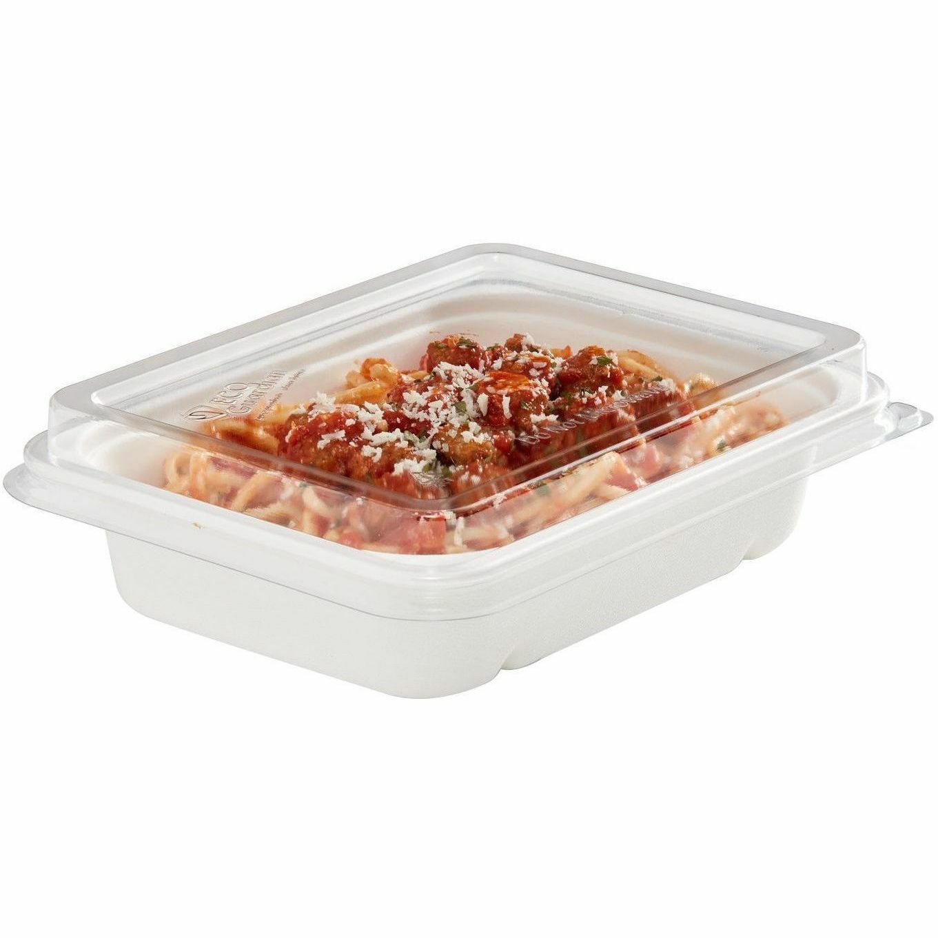 Eco Guardian 32 oz Rectangular Fibre Compostable Container - Food ...