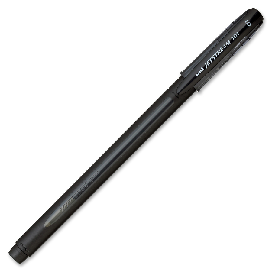 Uni-Ball Jetstream 101 Rollerball Pen - 1 mm Bold Pen Point - Black Ink ...