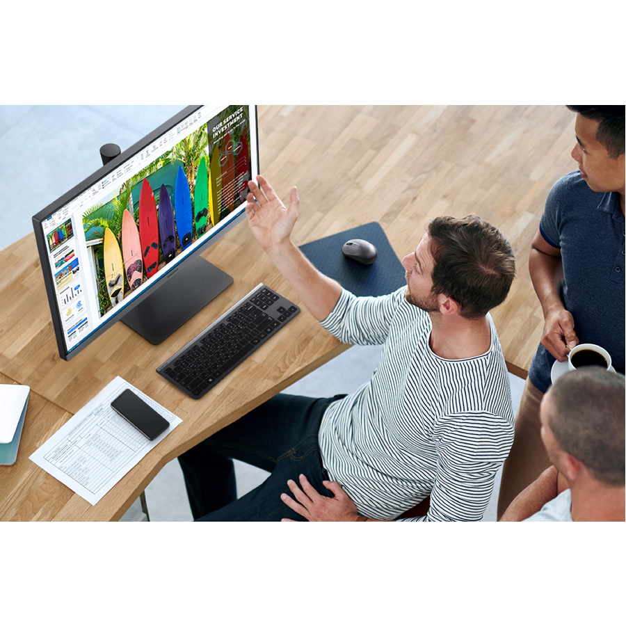 Samsung S27R650FDN 27" Class Full HD LCD Monitor - 16:9 - Dark Blue ...