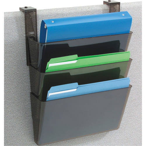 deflecto Stackable DocuPocket® for Partition Walls, Letter Size, 3 ...