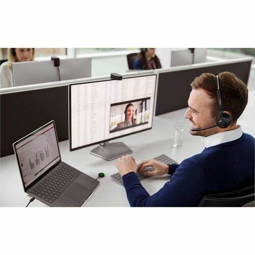 Jabra Engage 55 SE Stereo Wired/Wireless Headset, USB Type A, DECT, 490 ...